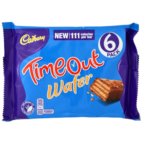 Cadbury time out 6×18g – Drinks World